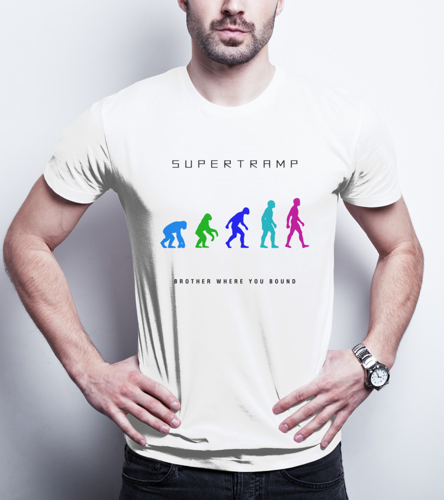 Supertramp Brother Where You Bound Evolution Sequence T-Shirt