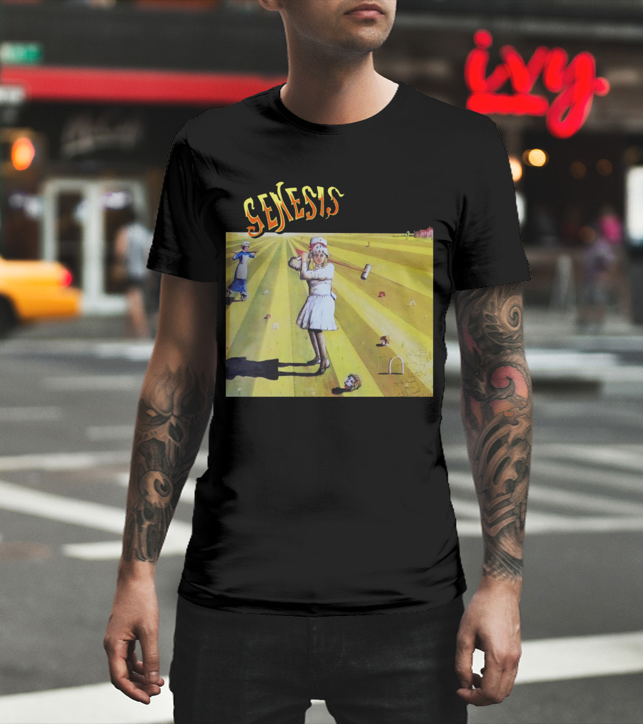 Genesis Croquet Vintage Art T-Shirt