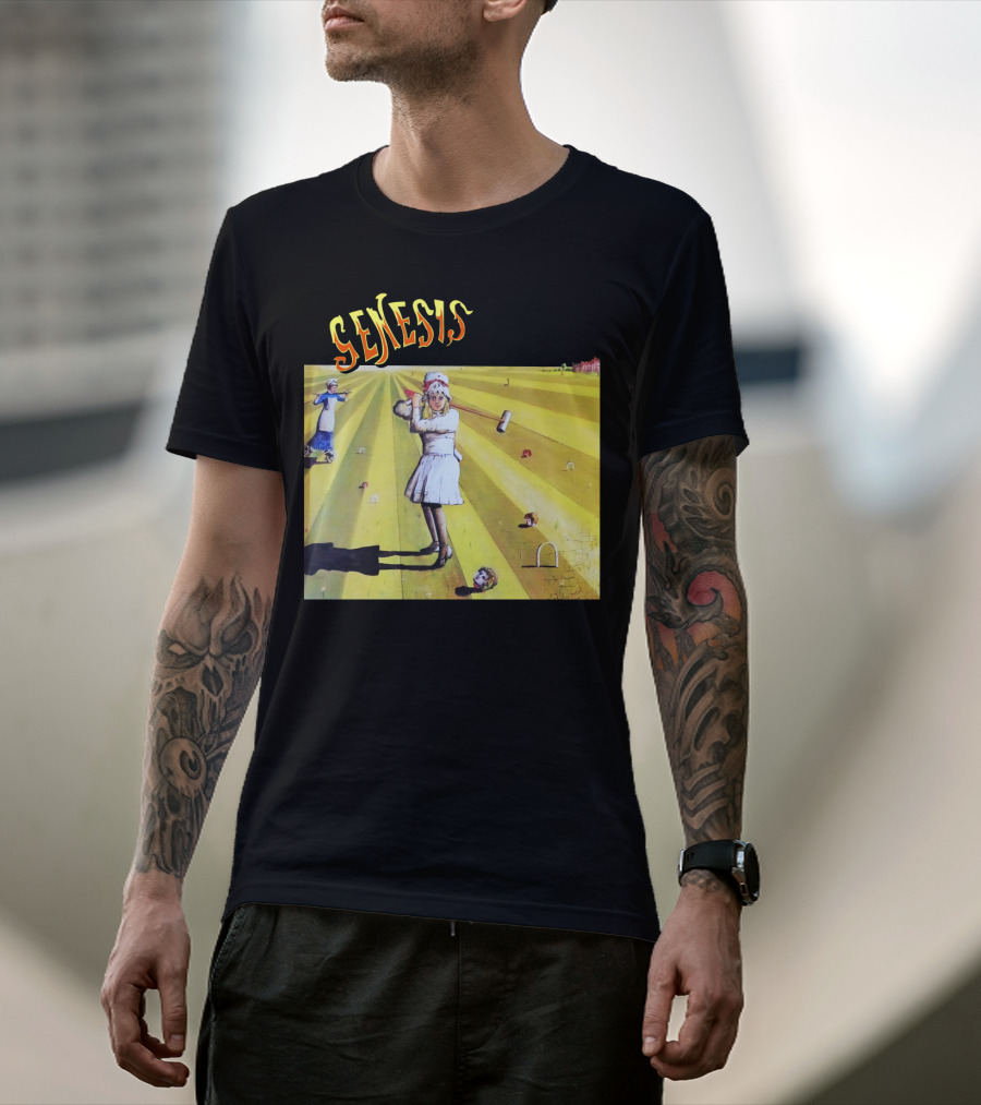 Genesis Croquet Vintage Art T-Shirt