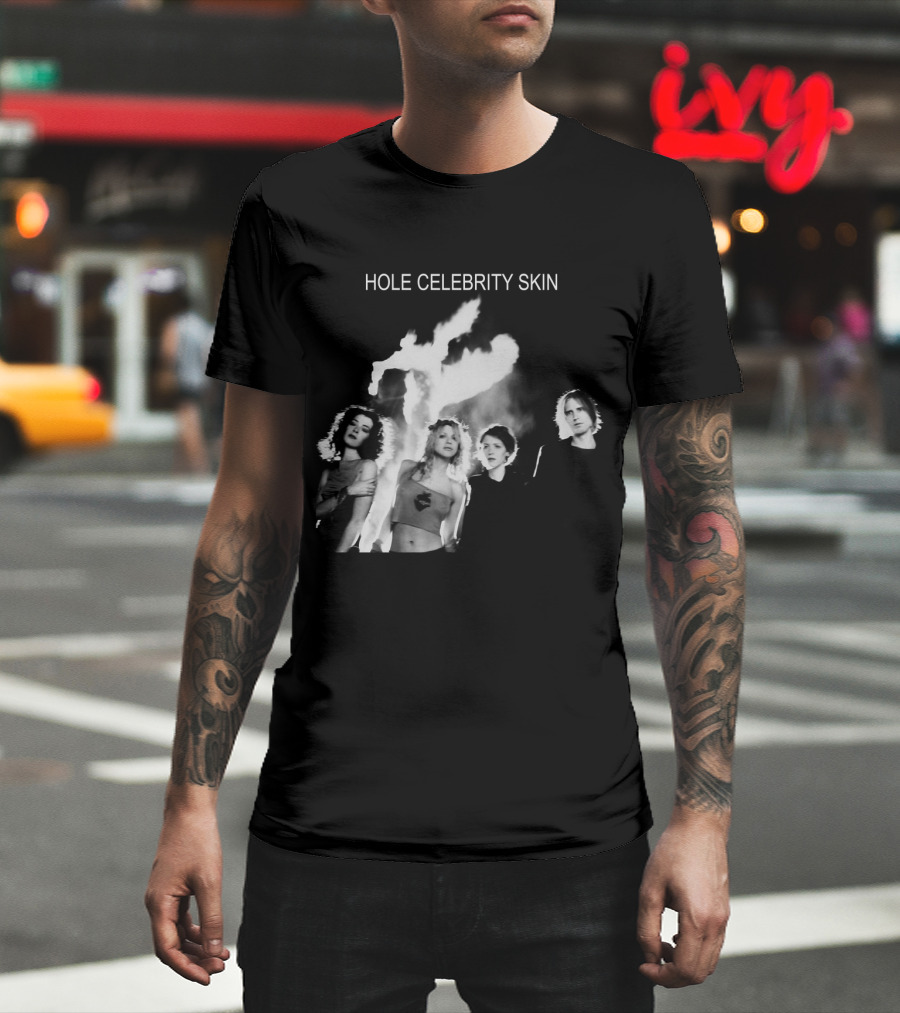 Hole Celebrity Skin T-Shirt