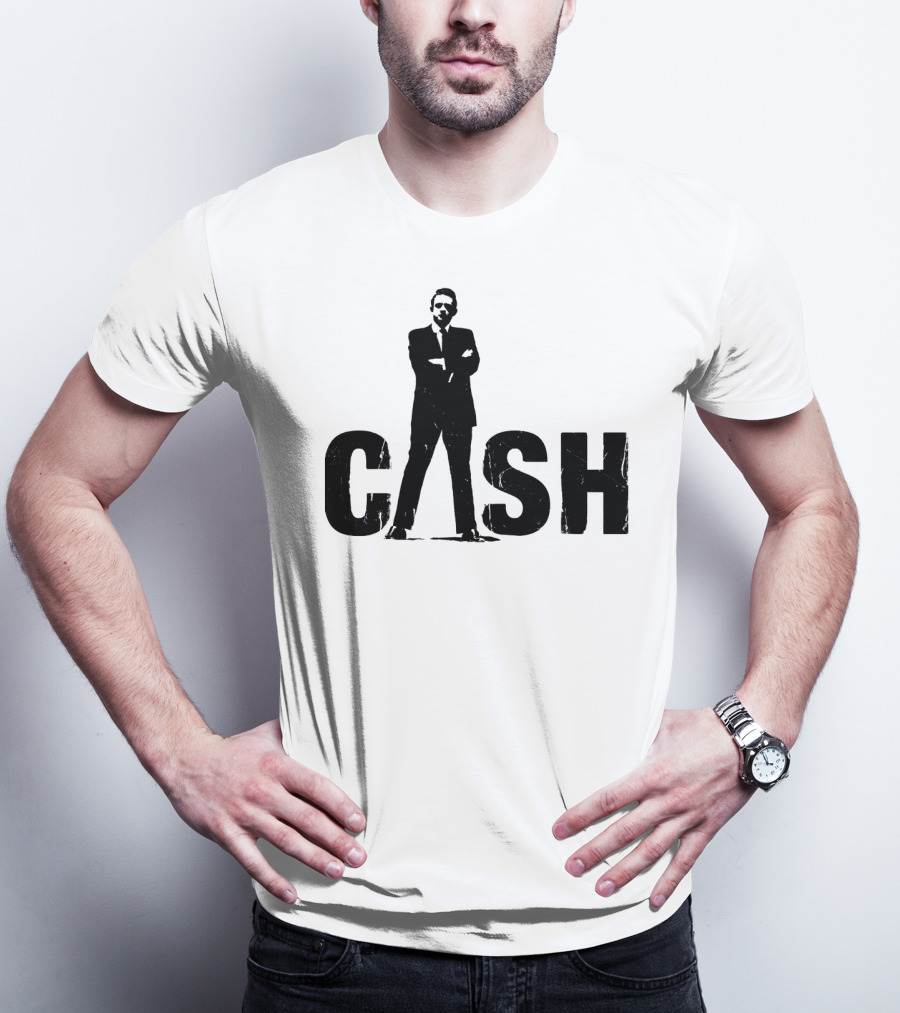 Cash Silhouette Icon Standing Tall T-Shirt