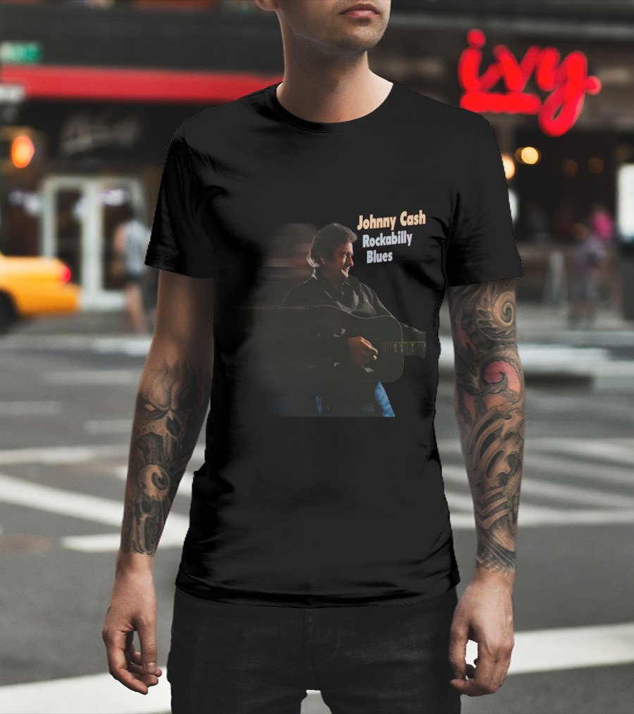 Johnny Cash Rockabilly Blues T-Shirt