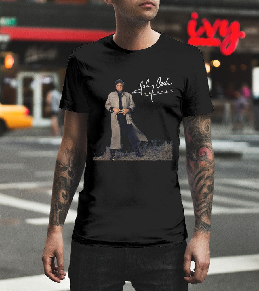 Johnny Cash Rainbow T-Shirt