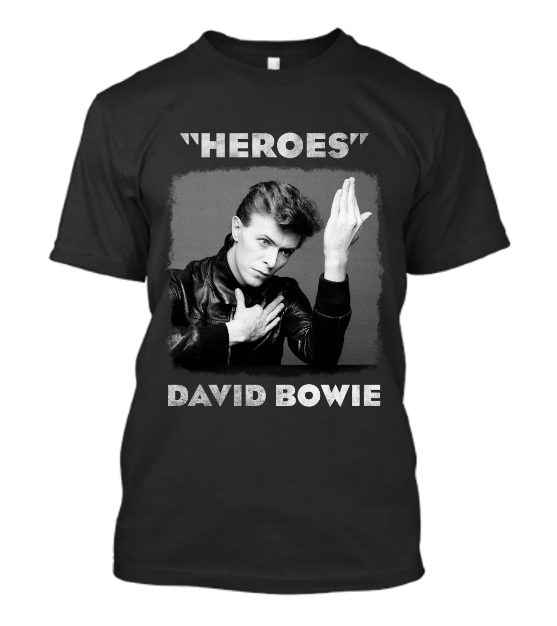 Heroes David Bowie Album Cover T-Shirt