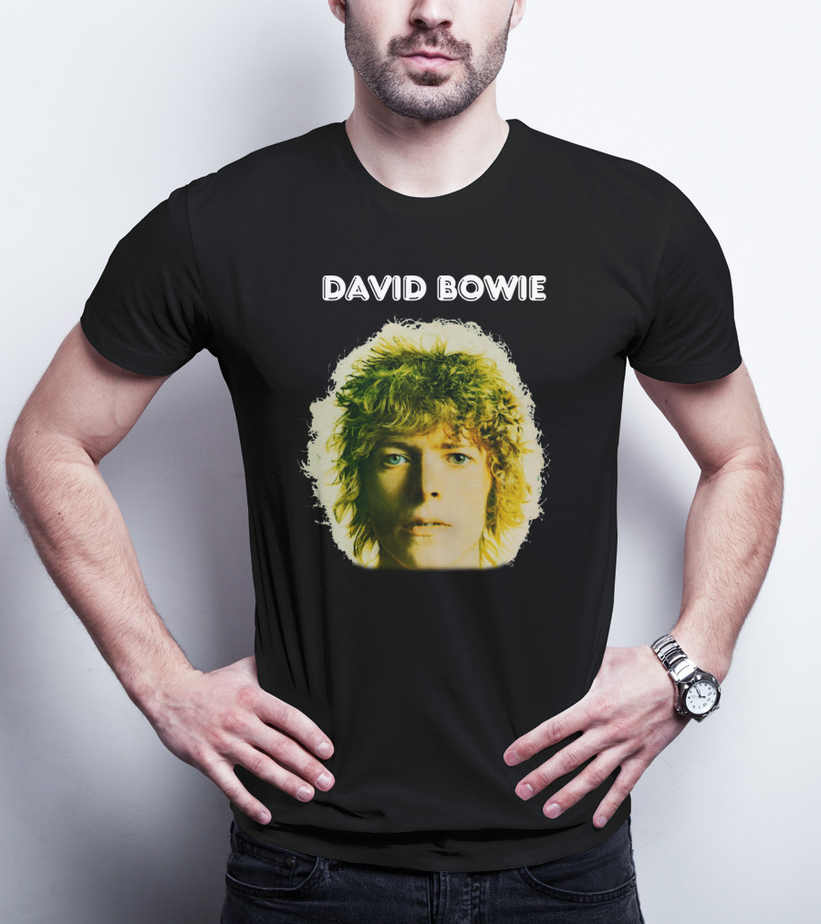 David Bowie Vintage Portrait Iconic Album Cover T-Shirt