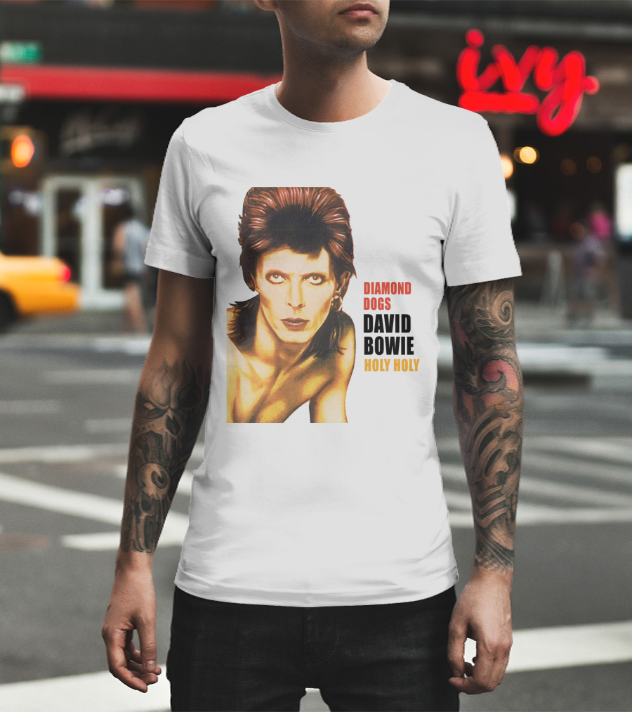 Diamond Dogs David Bowie Holy Holy T-Shirt