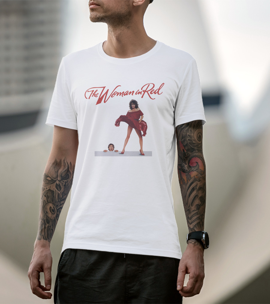 The Woman In Red Movie Poster T-Shirt