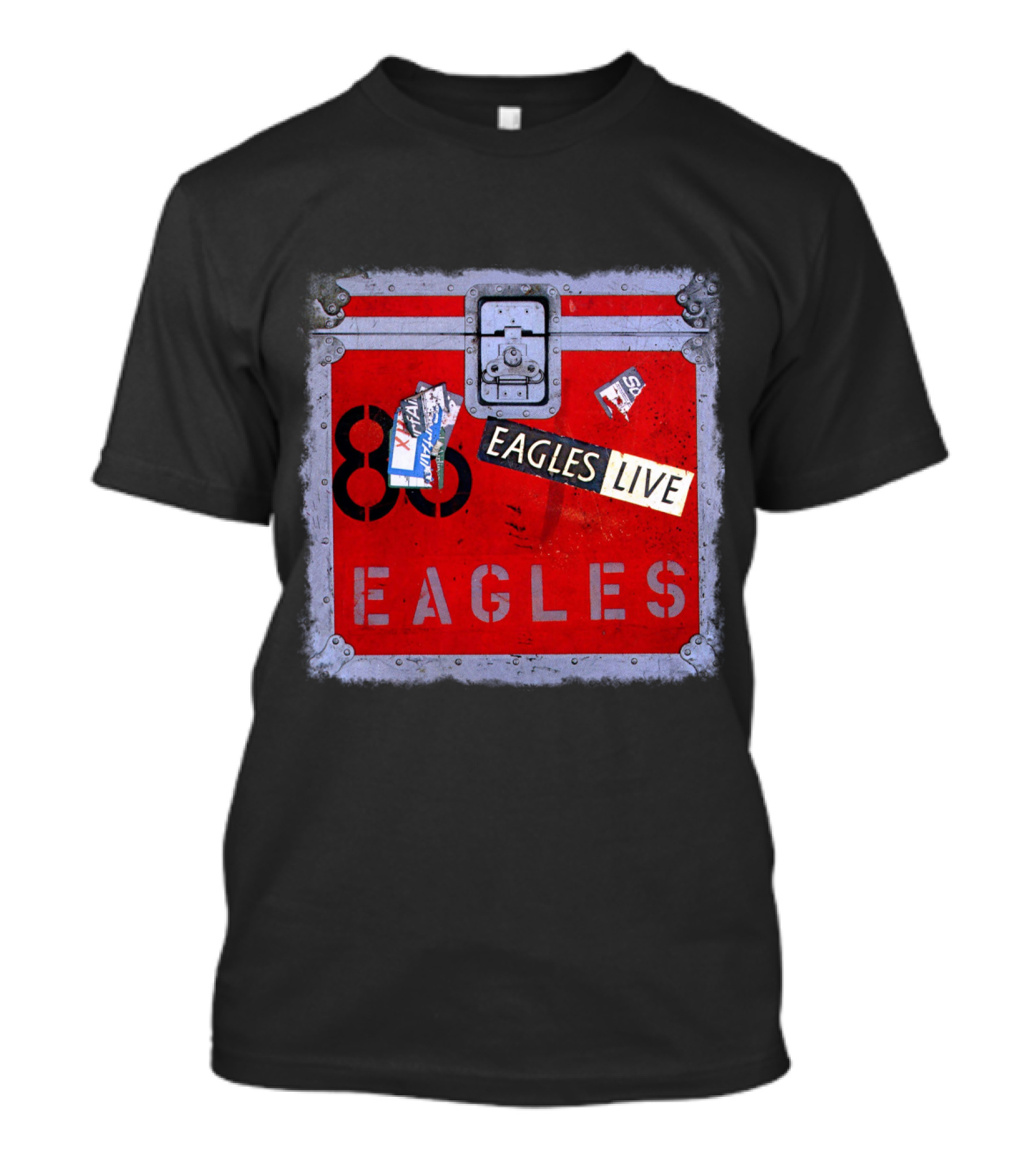 Eagles Live 80S Tour Case Tickets T-Shirt