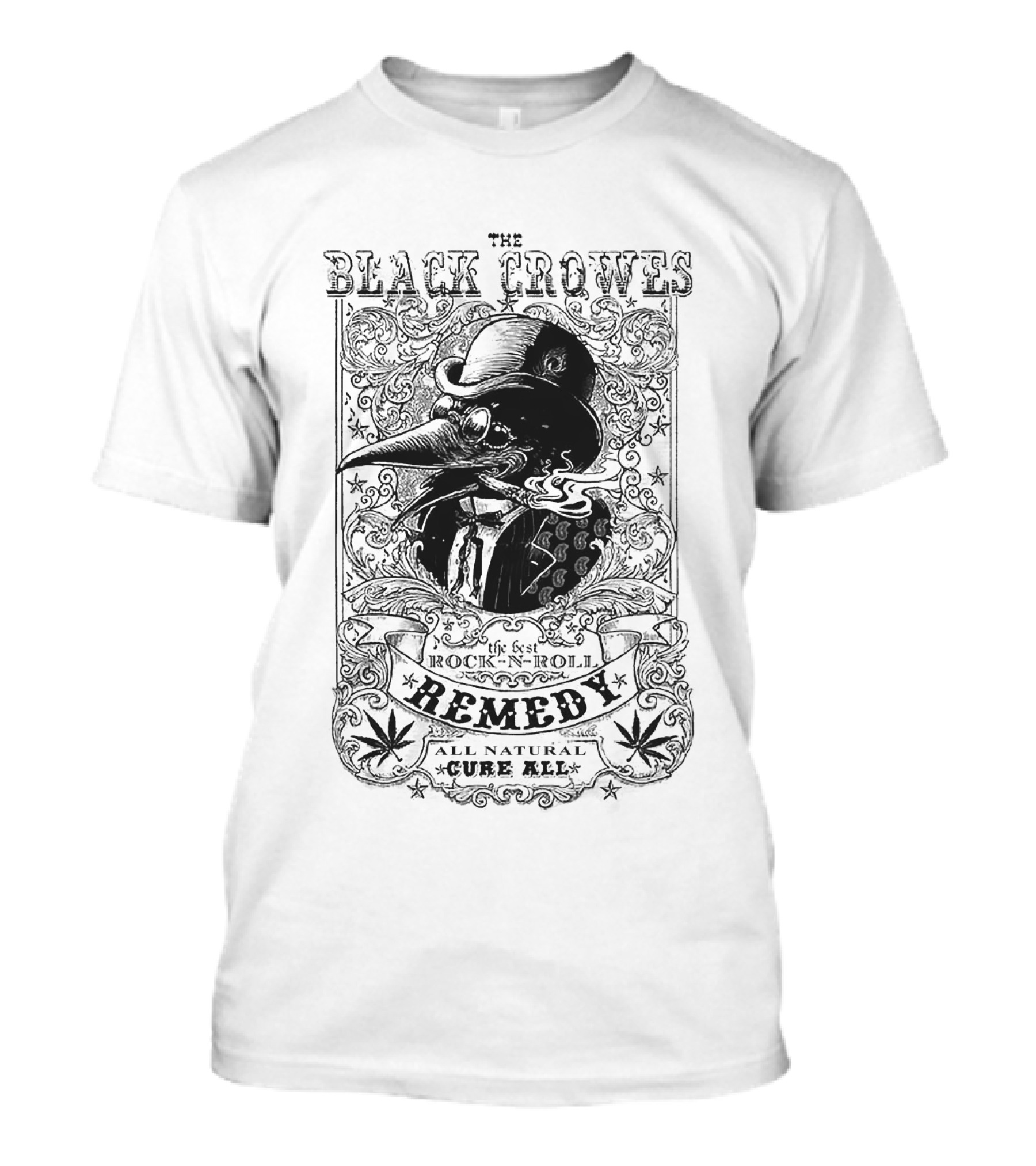 The Black Crowes Remedy All Natural Cure All Rock-N-Roll T-Shirt