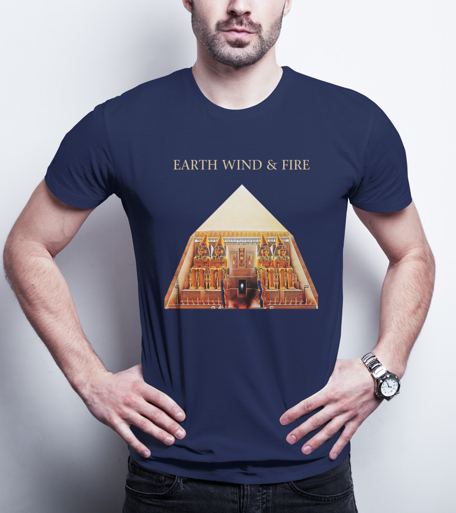 Earth Wind & Fire Pyramid Egyptian Theme T-Shirt