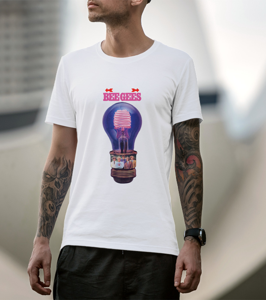 Bee Gees Electric Light Album Cover T-Shirt
