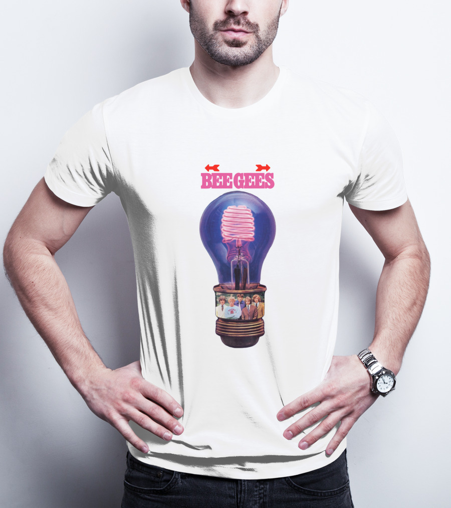 Bee Gees Electric Light Album Cover T-Shirt
