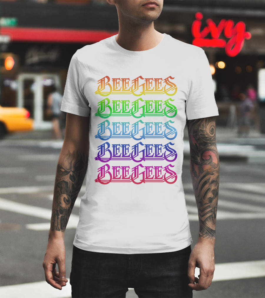Bee Gees Rainbow T-Shirt
