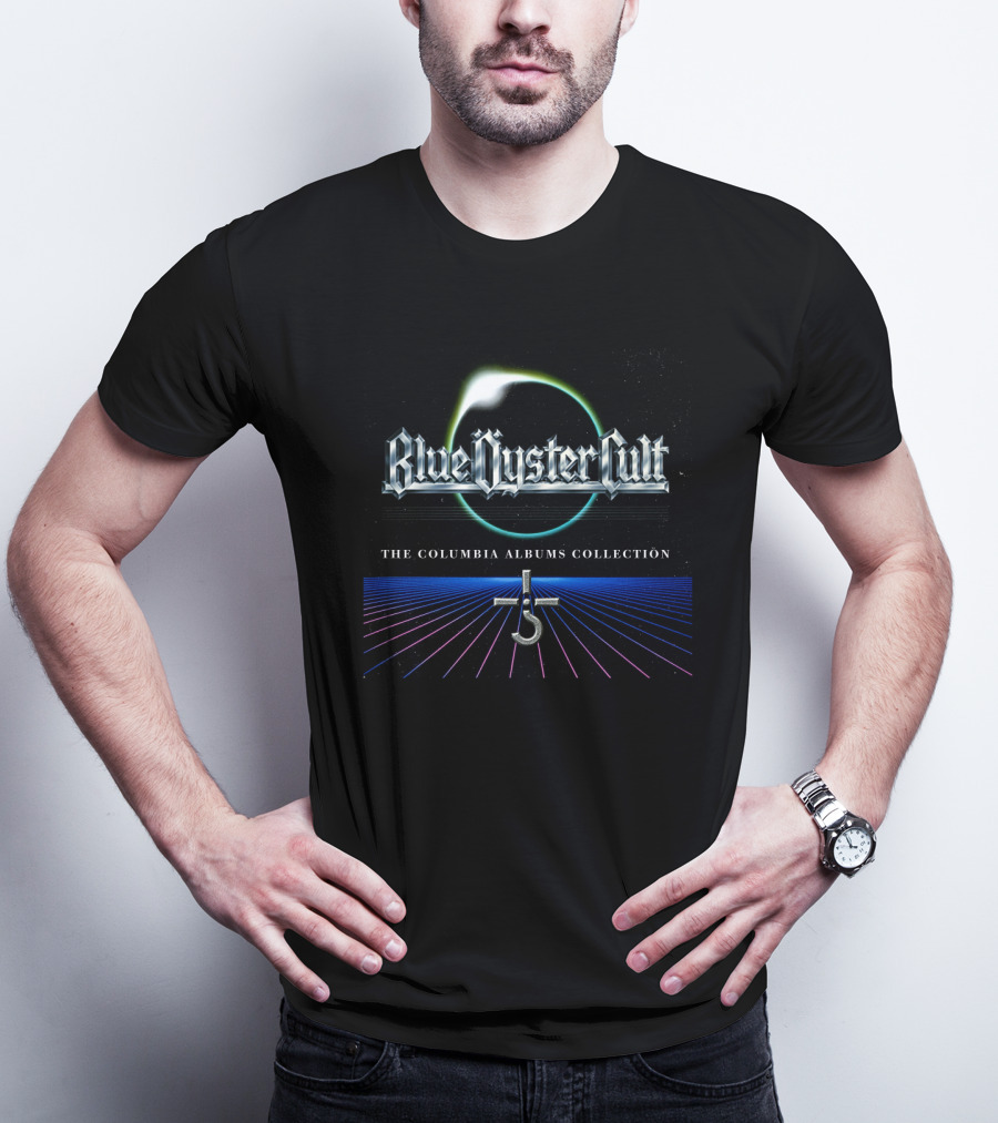 Blue Öyster Cult The Columbia Albums Collection 3D Logo And Symbol T-Shirt