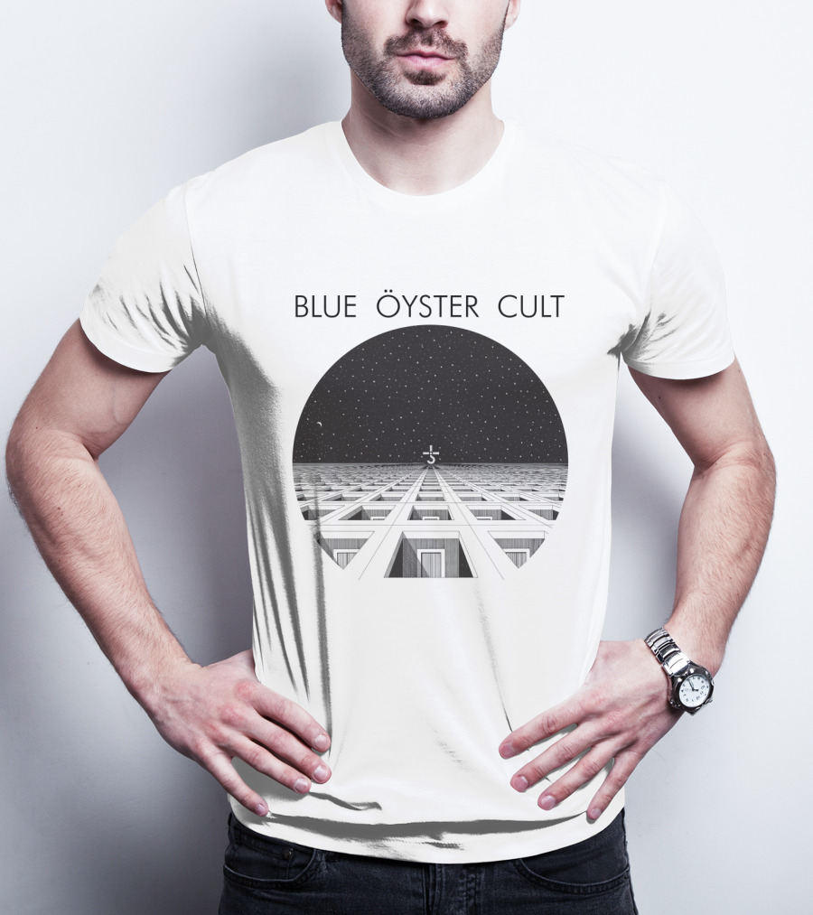 Blue Öyster Cult Imaginos Symbol Starry Night T-Shirt