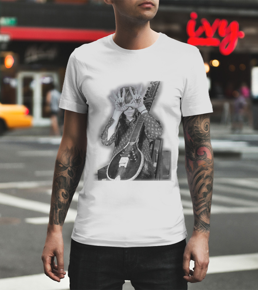 Psychedelic Eyes With Sitar Vibes T-Shirt