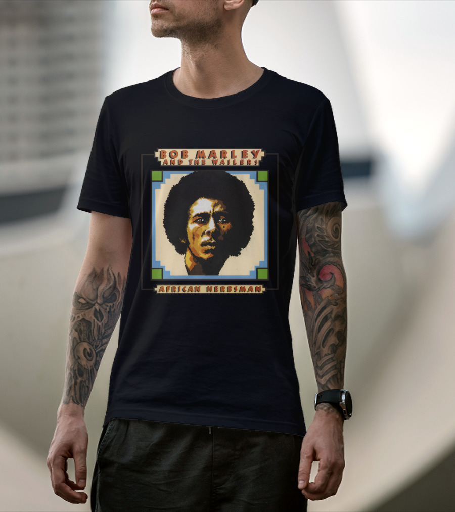 Bob Marley And The Wailers African Herbsman T-Shirt