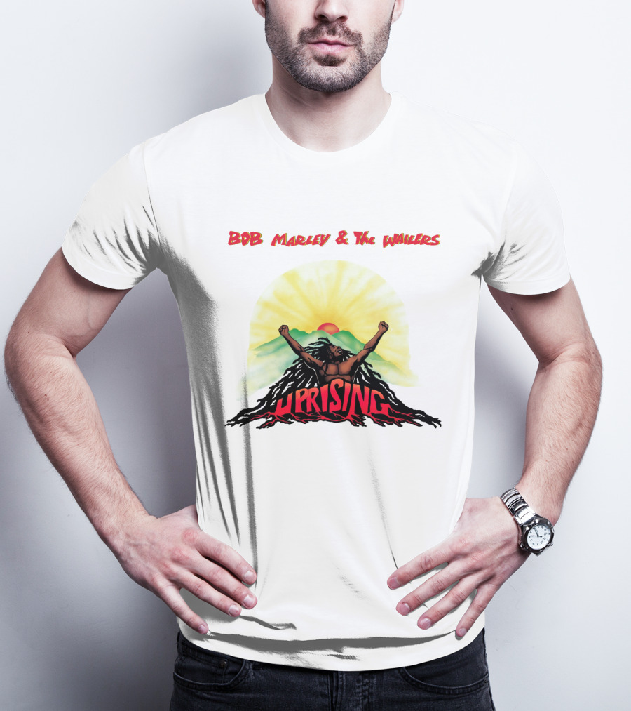 Bob Marley & The Wailers Uprising Sun Mountain Freedom T-Shirt