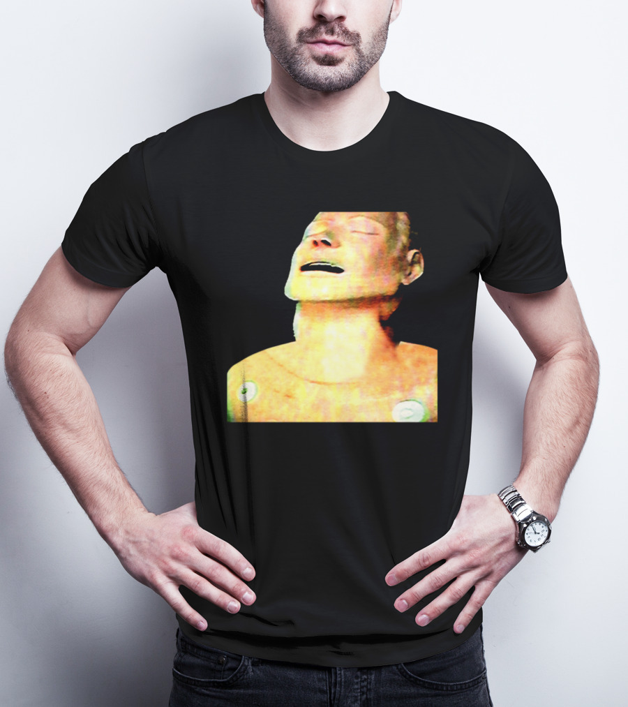 Cpr Training Manikin With Electrodes T-Shirt