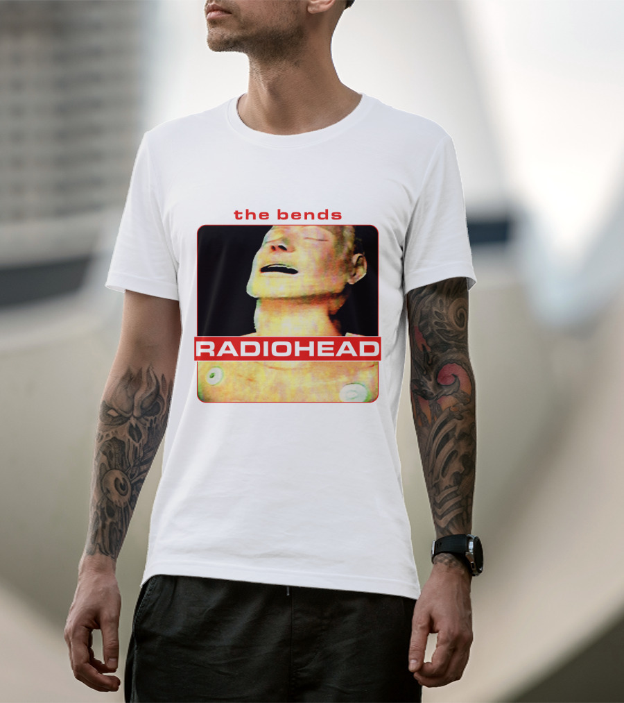 The Bends Radiohead Album Cover Iconic Art T-Shirt