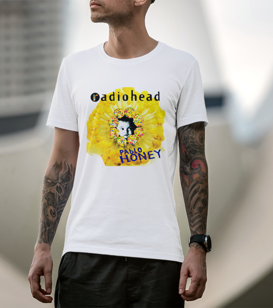 Radiohead Pablo Honey Album Cover Art T-Shirt