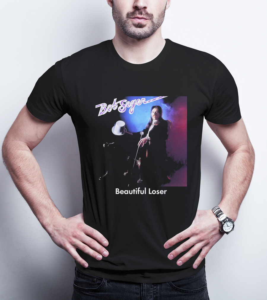 Bob Seger Beautiful Loser Album Cover T-Shirt