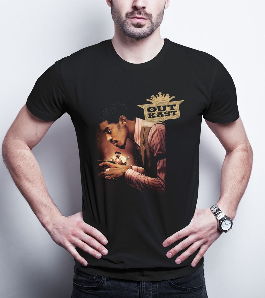 Outkast Classic Album Imagery With Crown T-Shirt