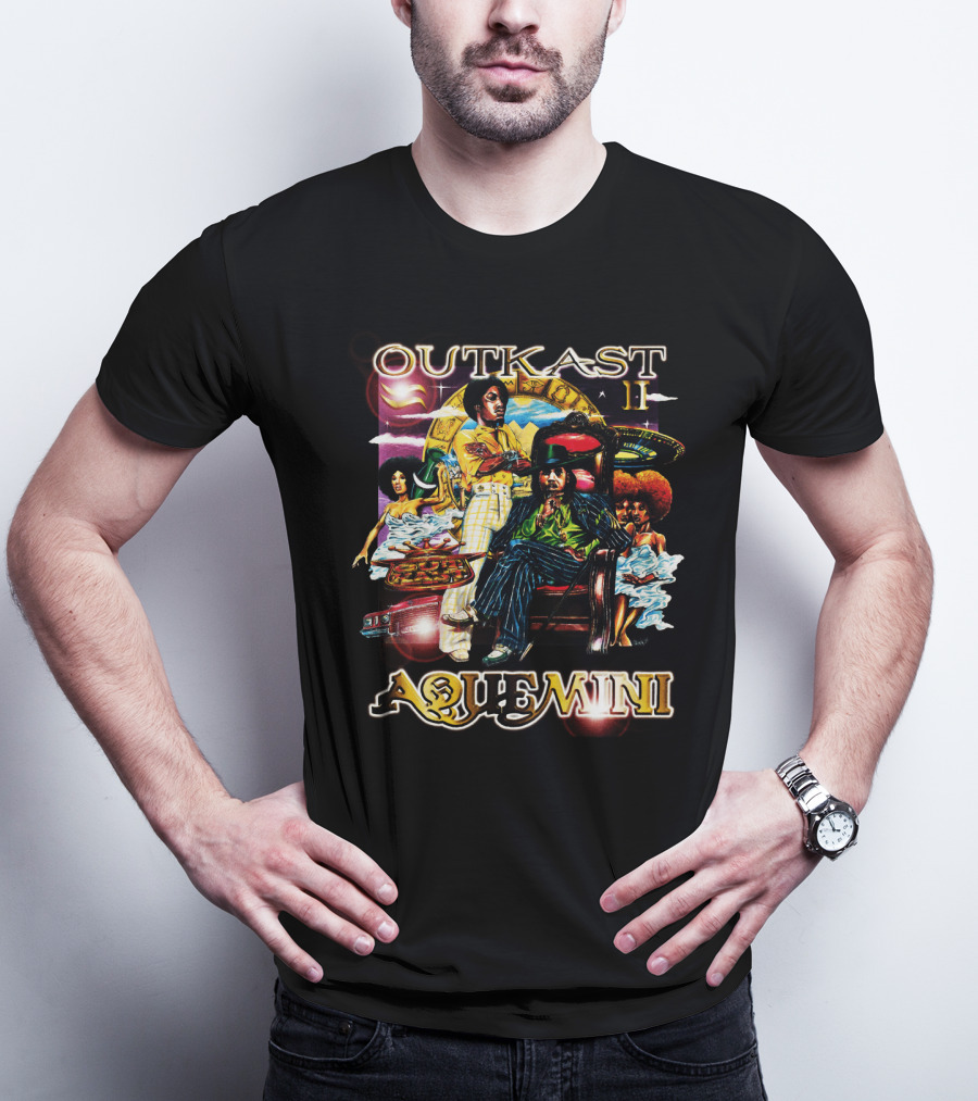 Outkast Aquemini Album Cover Art T-Shirt