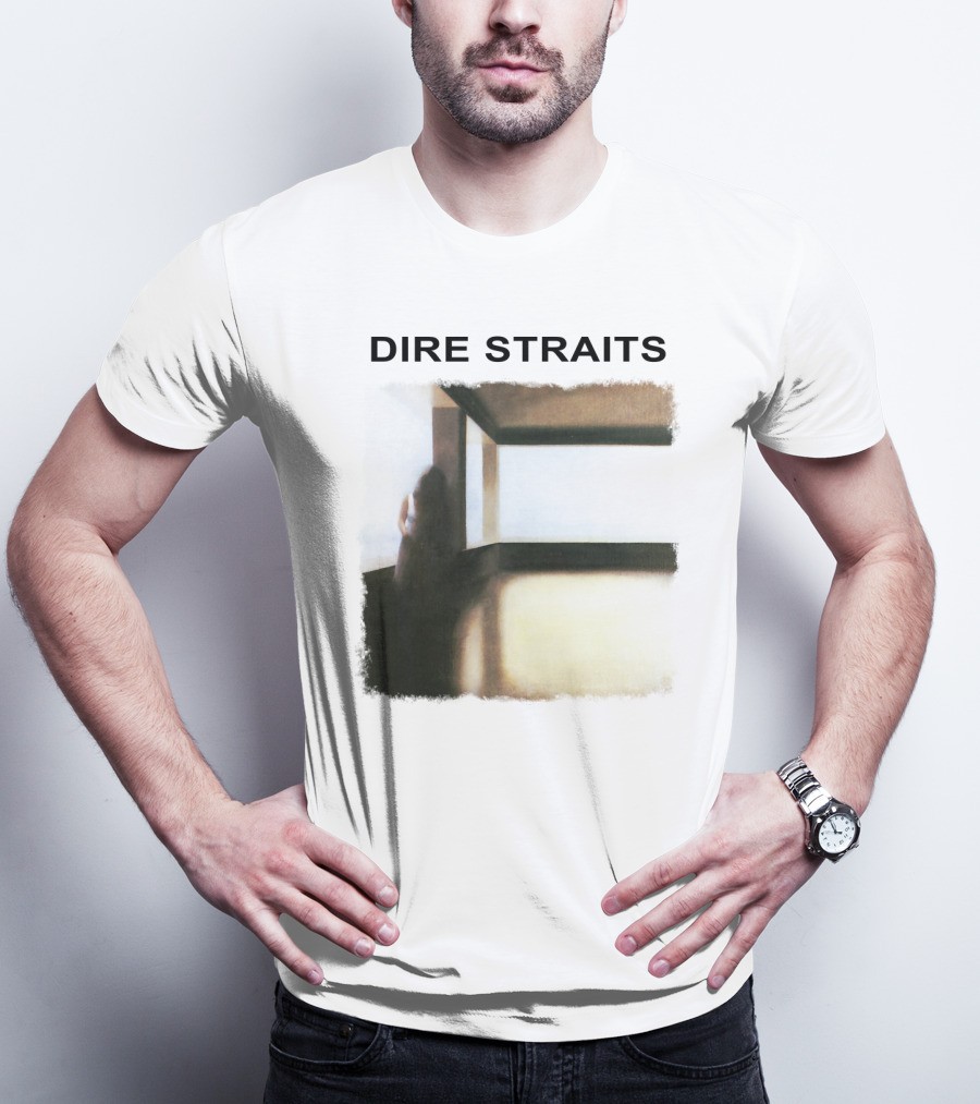 Dire Straits Album Art Minimalist Abstract T-Shirt