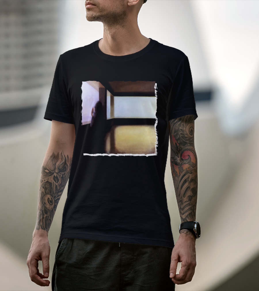 Mysterious Shadow By The Window T-Shirt