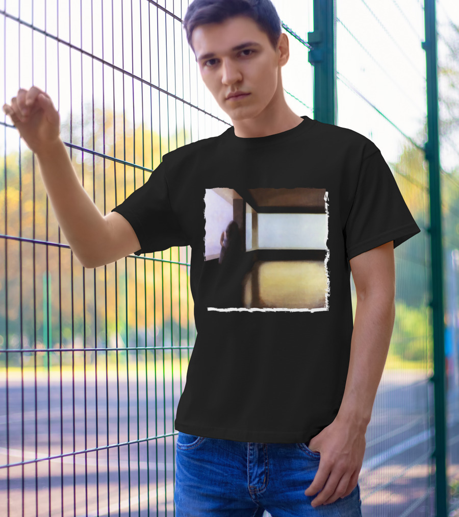 Mysterious Shadow By The Window T-Shirt
