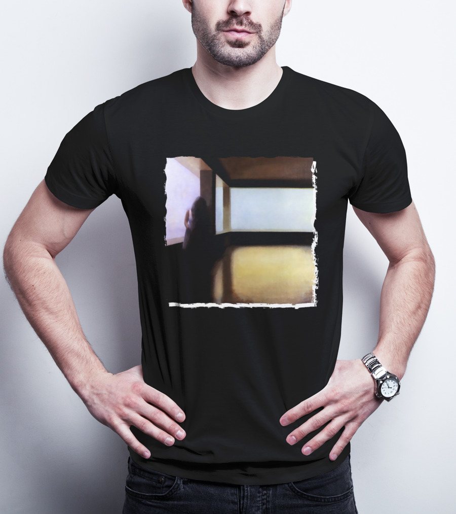 Mysterious Shadow By The Window T-Shirt