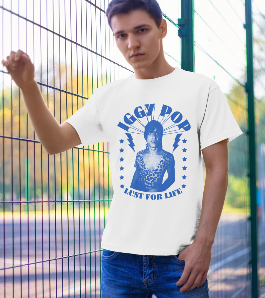 Iggy Pop Lust For Life Tsg T-Shirt