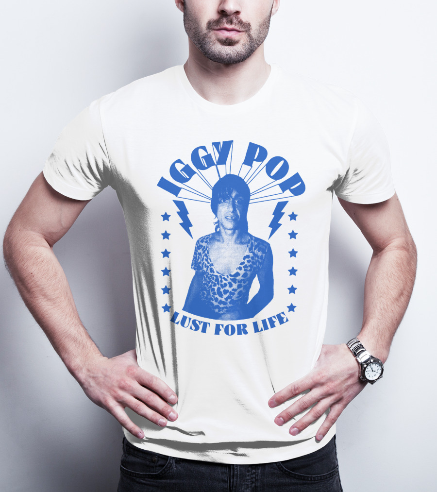 Iggy Pop Lust For Life Tsg T-Shirt