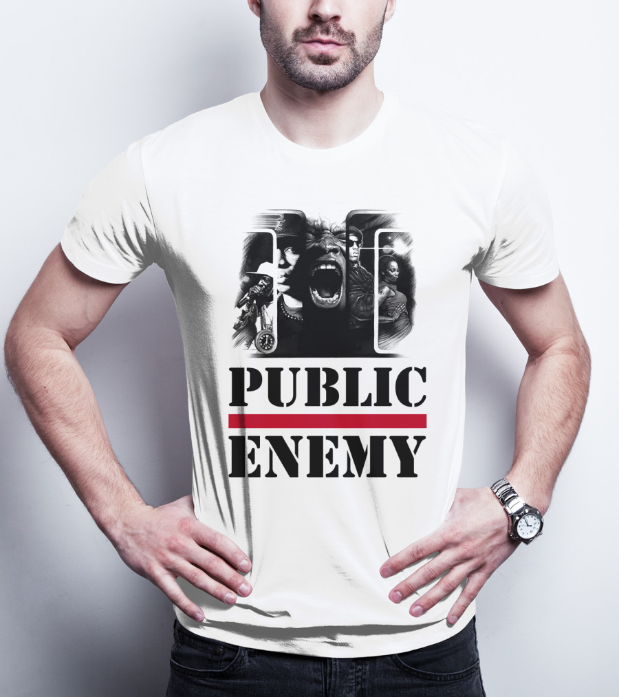 Public Enemy Iconic Hip Hop Music Legacy T-Shirt