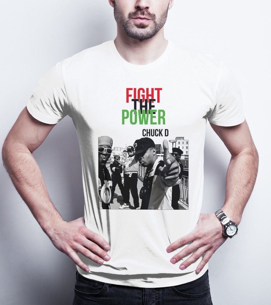 Fight The Power Chuck D T-Shirt