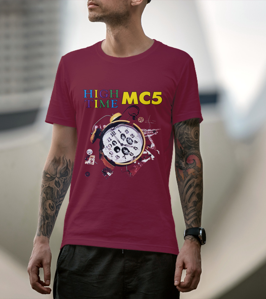 High Time Mc5 Clock T-Shirt