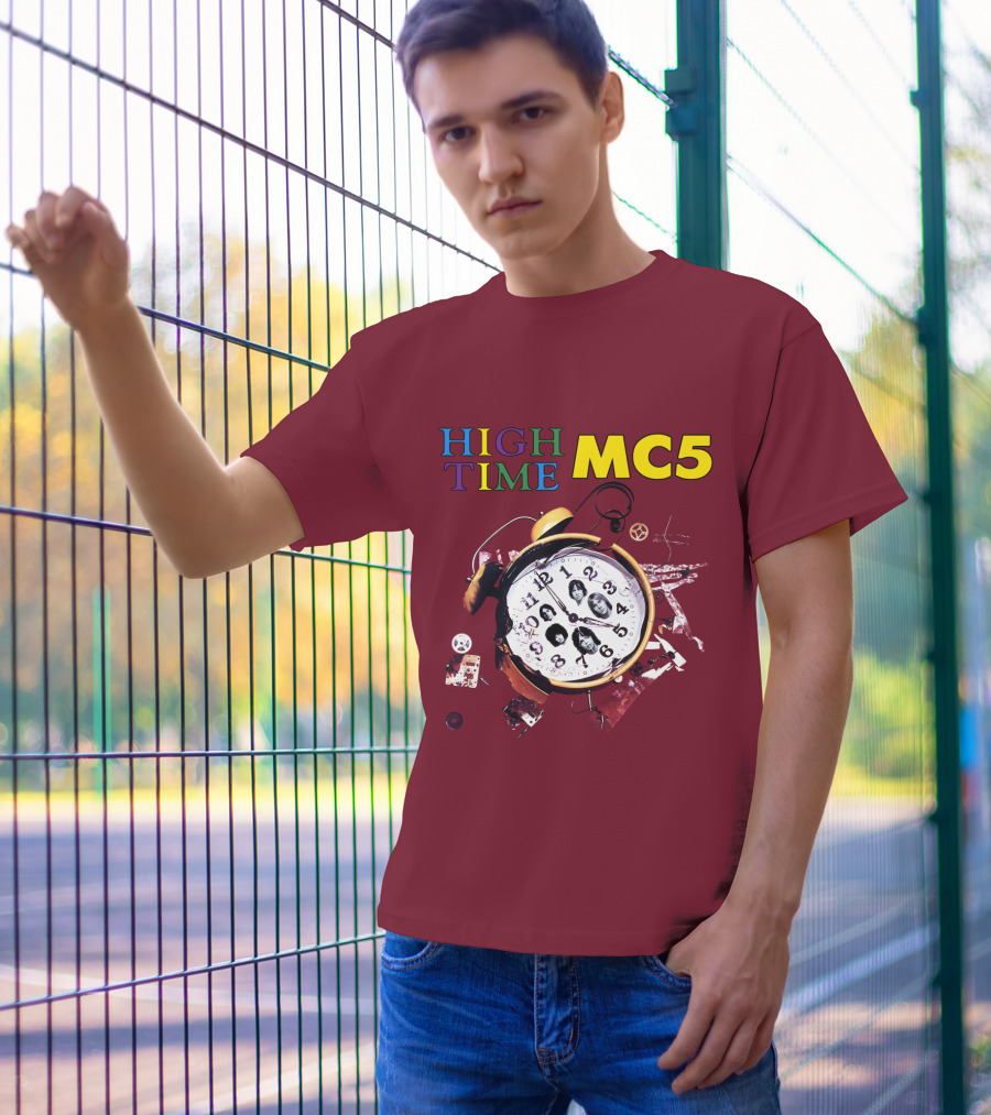High Time Mc5 Clock T-Shirt