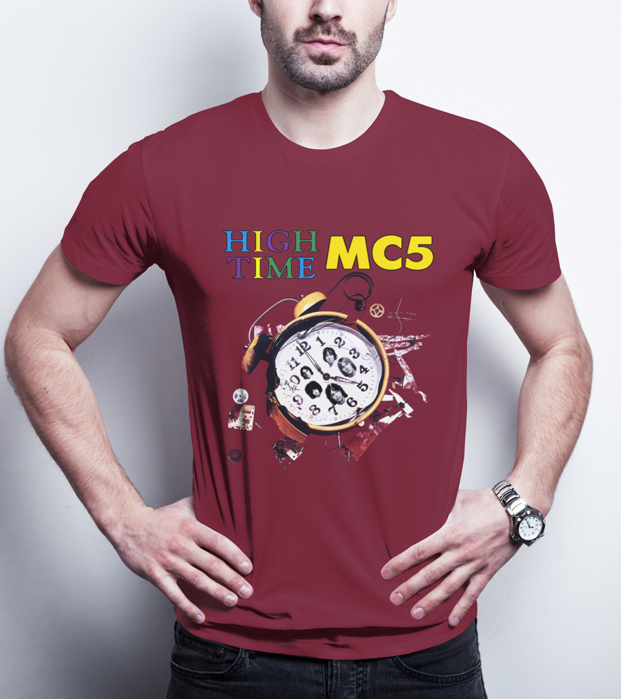 High Time Mc5 Clock T-Shirt