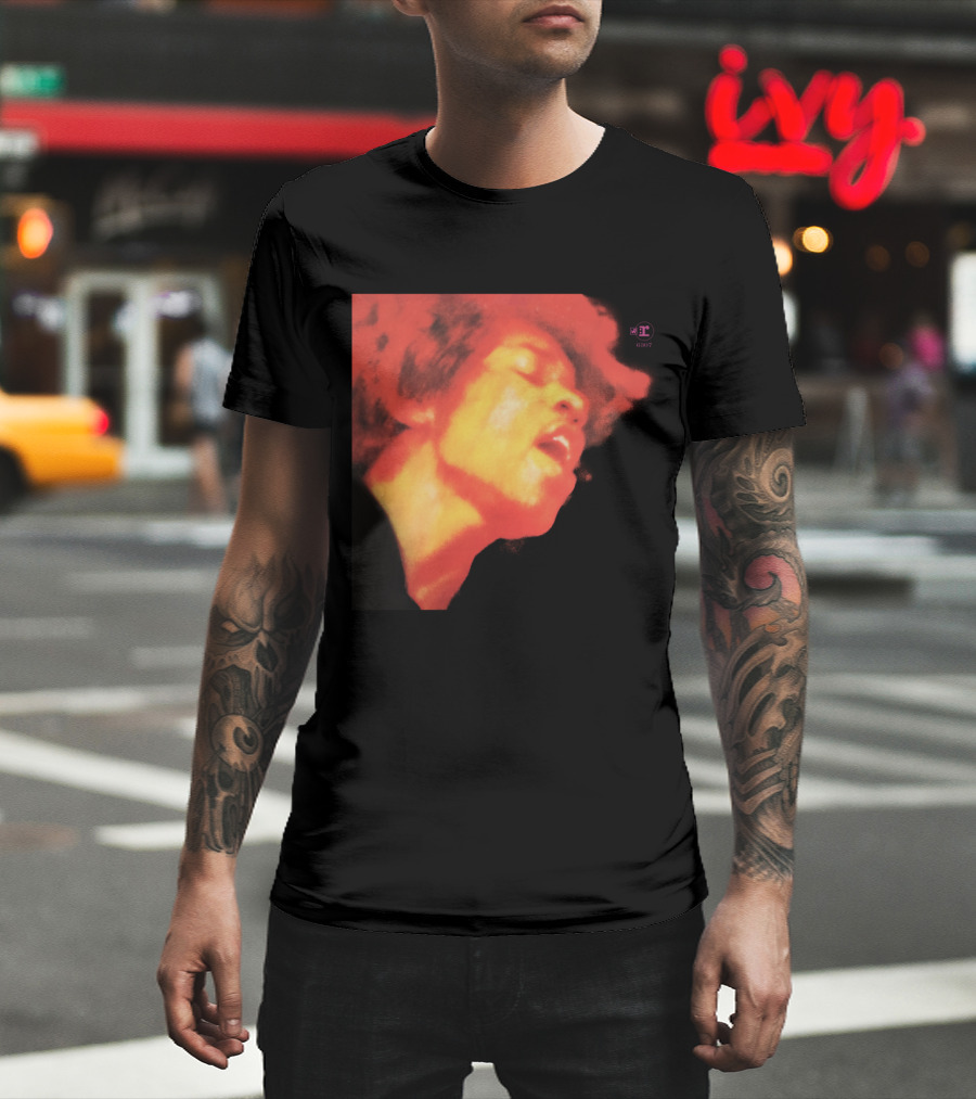 Electric Ladyland The Jimi Hendrix Experience Album Cover T-Shirt