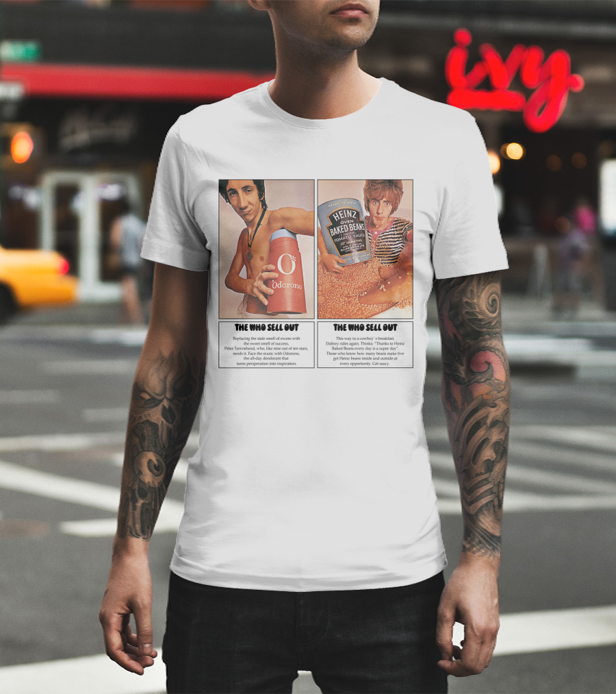 The Who Sell Out Odorono And Heinz Baked Beans T-Shirt