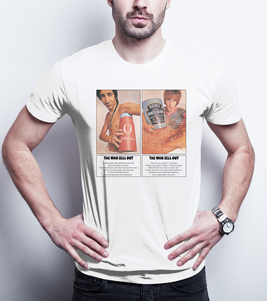 The Who Sell Out Odorono And Heinz Baked Beans T-Shirt