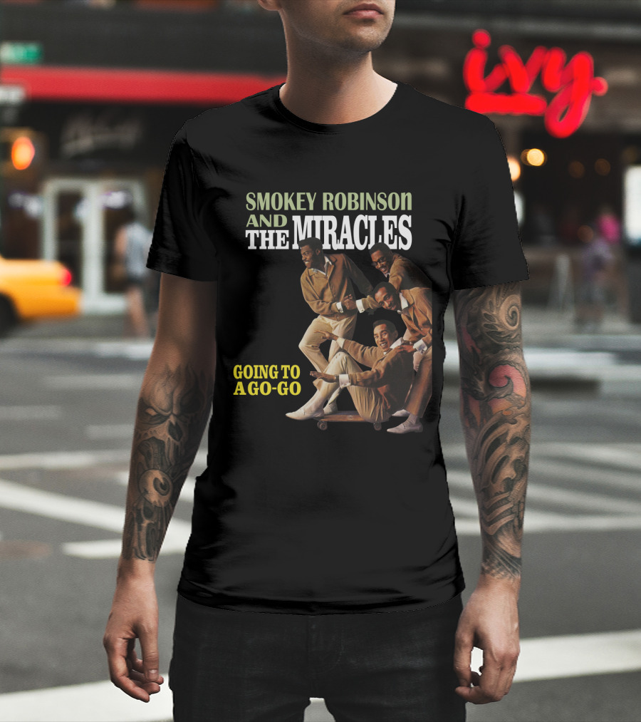 Smokey Robinson And The Miracles Going To A Go Go T-Shirt