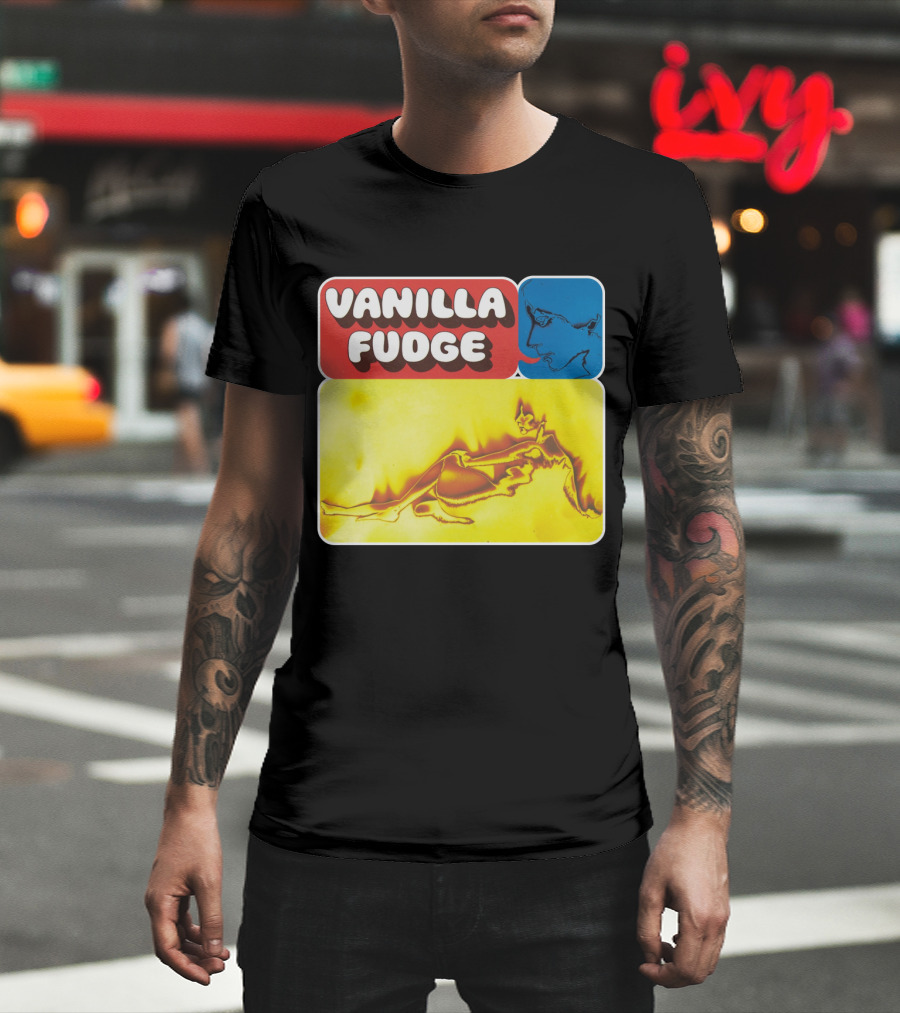 Vanilla Fudge Psychedelic Graphic Vintage T-Shirt