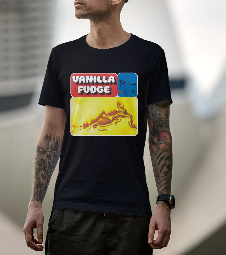 Vanilla Fudge Psychedelic Graphic Vintage T-Shirt