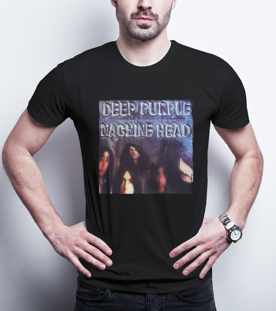 Deep Purple Machine Head Album Cover Art T-Shirt