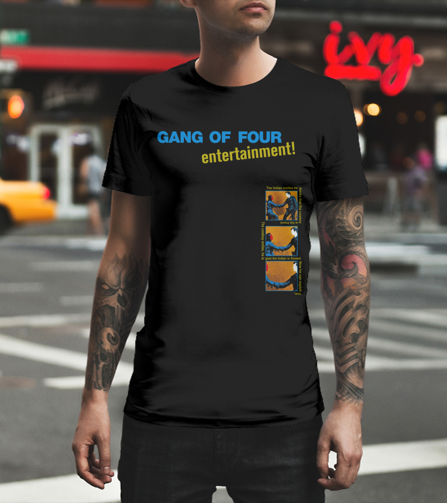 Gang Of Four Entertainment Indian Smiles Band Concept T-Shirt