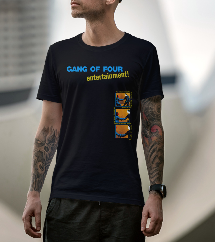 Gang Of Four Entertainment Indian Smiles Band Concept T-Shirt