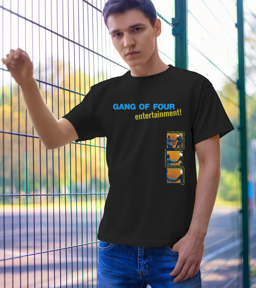 Gang Of Four Entertainment Indian Smiles Band Concept T-Shirt