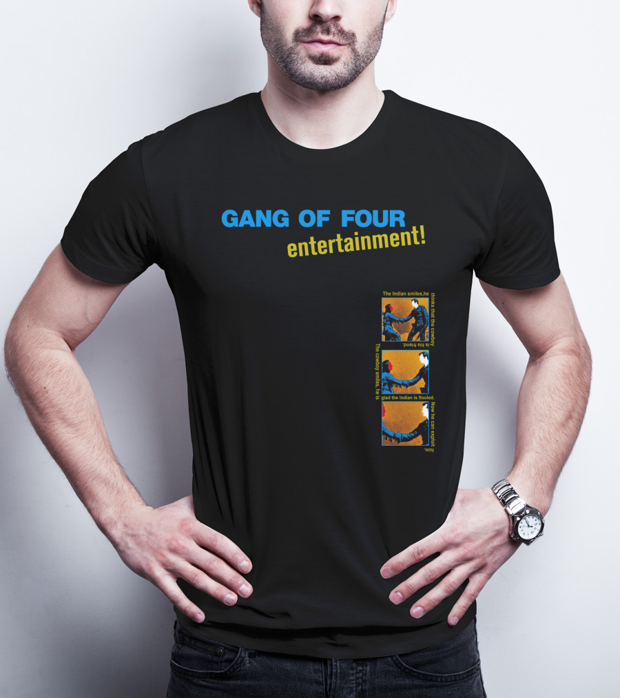 Gang Of Four Entertainment Indian Smiles Band Concept T-Shirt